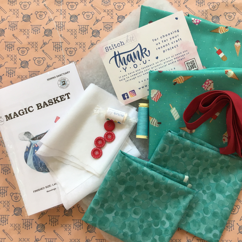 Sewing & Patchwork Stitch Kit | Personalised Craft Box – Stitch Kit Shop